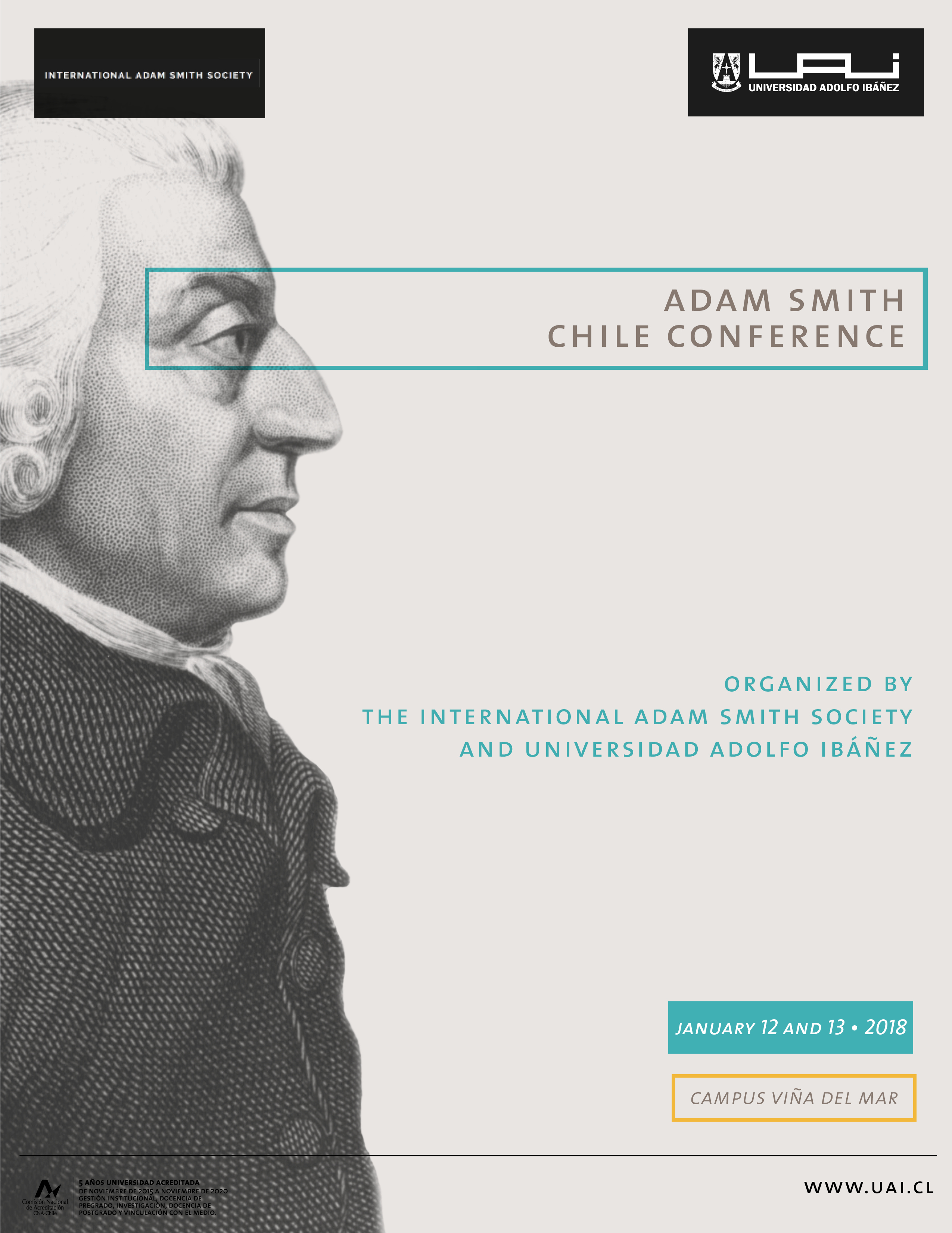 Program for Chile Conference Available! – International Adam Smith Society